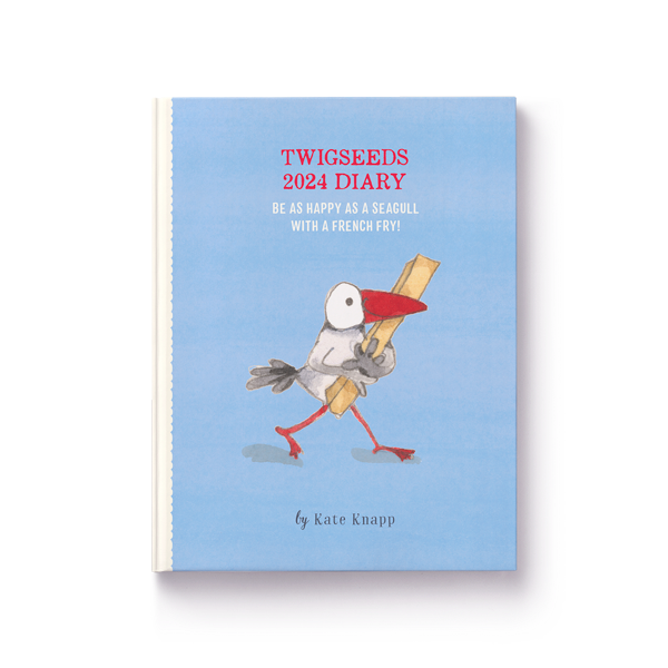 Twigseeds 2024 Diary - Blue – Nest Homewares and Gifts