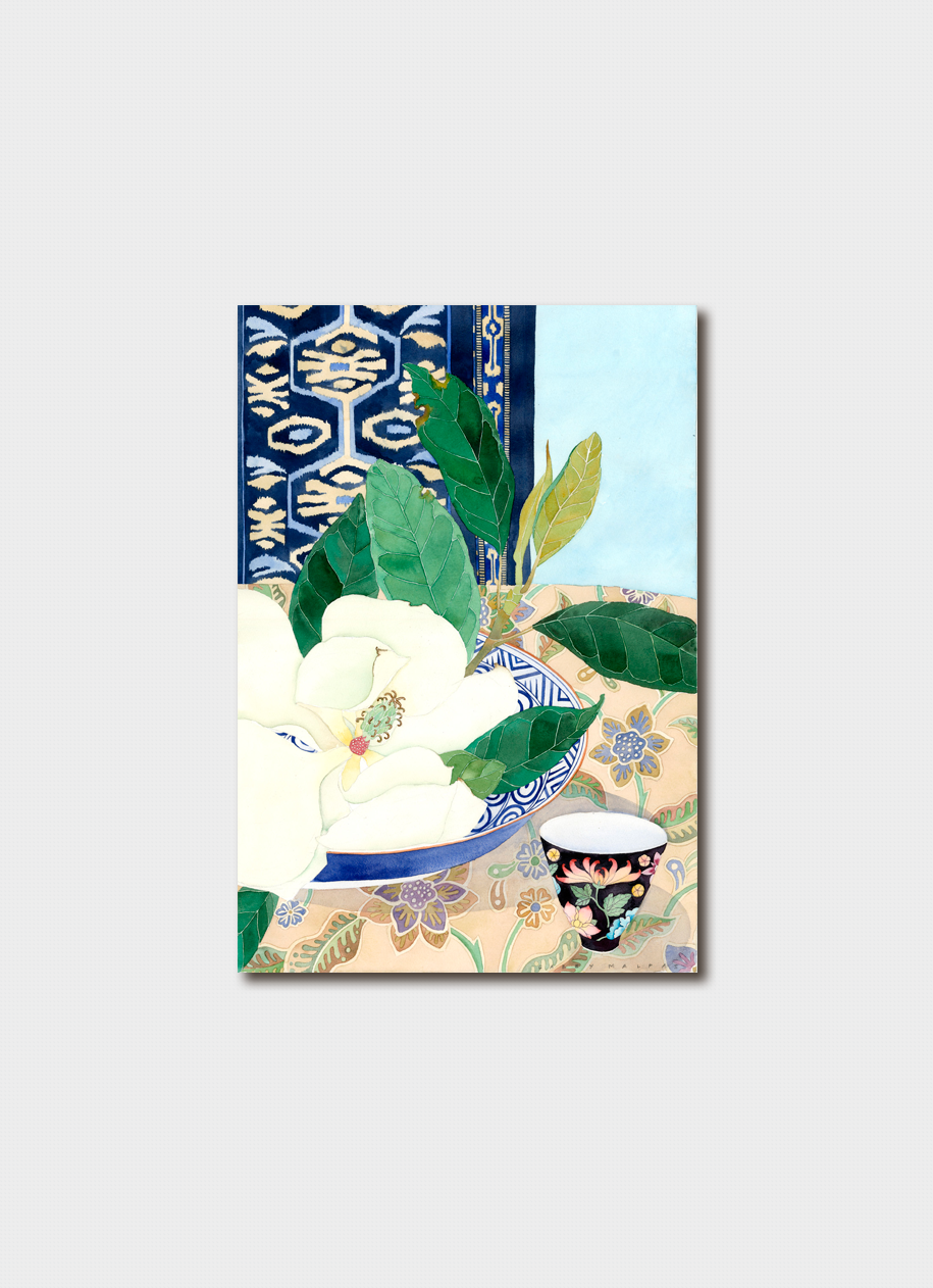 Gabby Malpas Magnolia Grandiflora Mini Card – Nest Homewares and Gifts